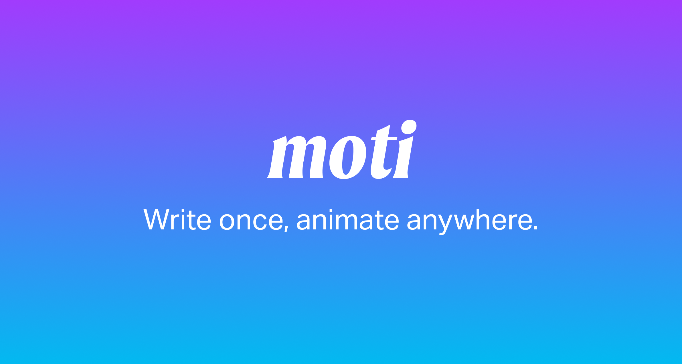 Overview | Moti